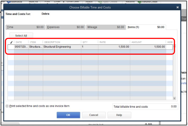 Solved: Is there an way to get an report showing unbilled items