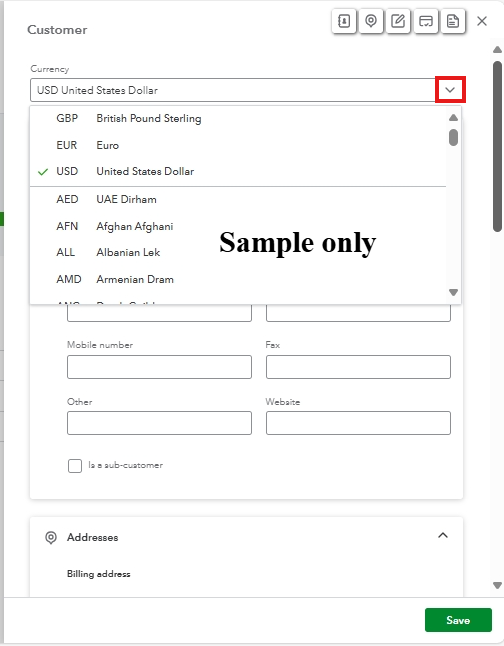 Show Exchange Rate on Invoices