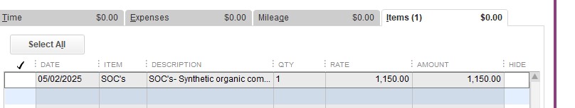 Solved: Is there an way to get an report showing unbilled items