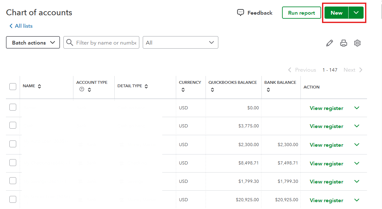 BlackBaud had Transfer account numbers for JE included both ...