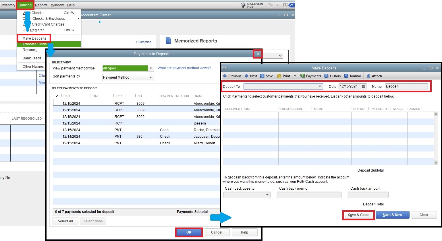 QB reconciliation with a Bank Statement | QuickBooks Community