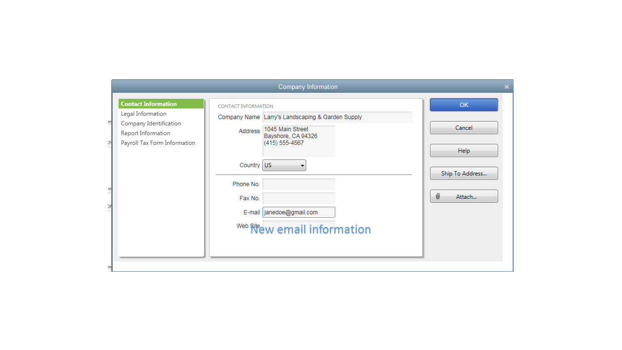 Solved: Changing outgoing Email address