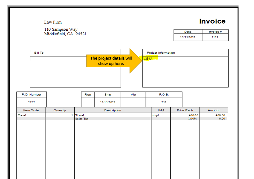 When I Print My Invoices The Invoice Number Does Not Show Up On The Printed Invoice Why 