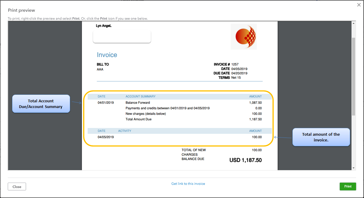 Solved: Online Payments: Invoice Balance Due doesn't match account balance
