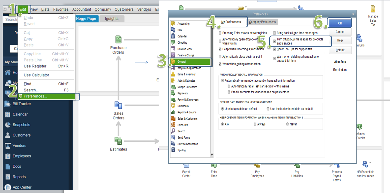 How to get QB to stop asking me to log into my Intuit Account