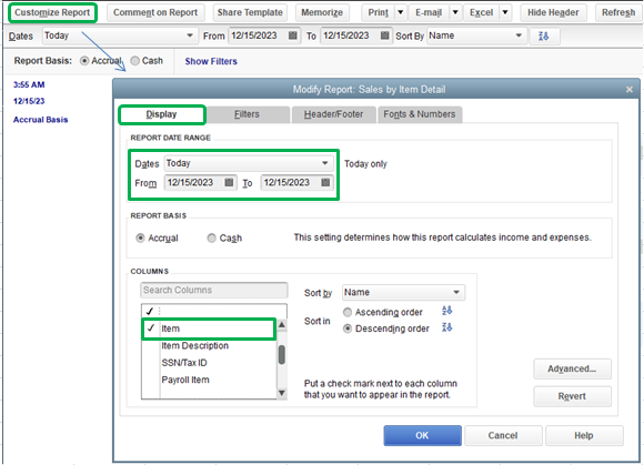 Solved: Report of Invoices with items separated by inventory part vs ...