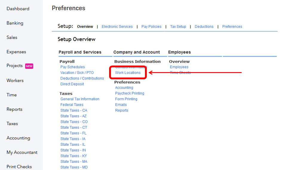 How do I change the business address to be reflected with the proper ...