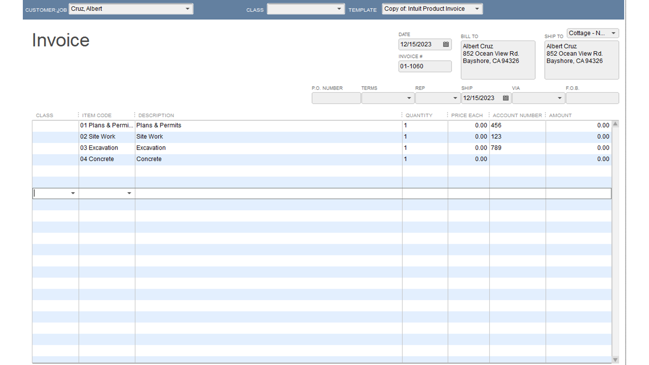 One Invoice for multiple sales orders with different account numbers