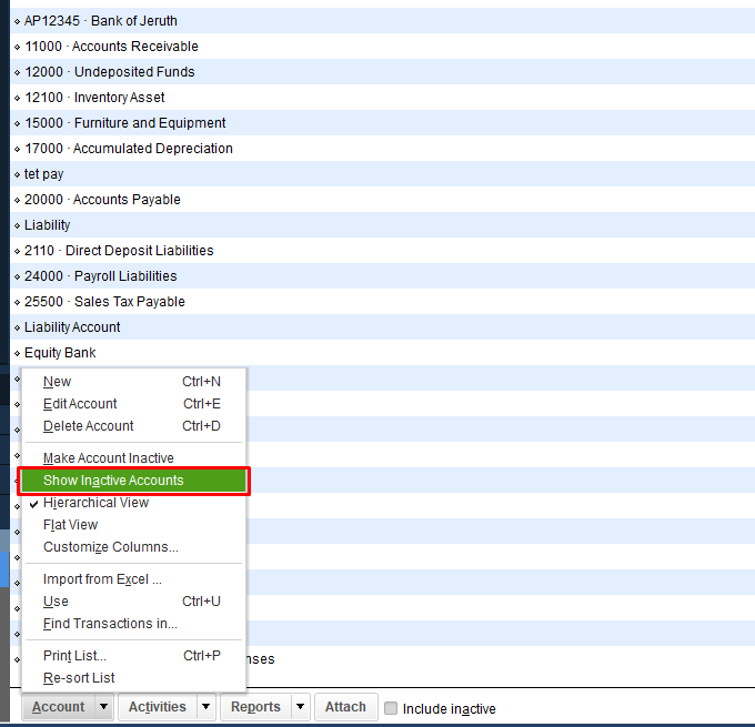 Solved: How do I make an inactive account active again