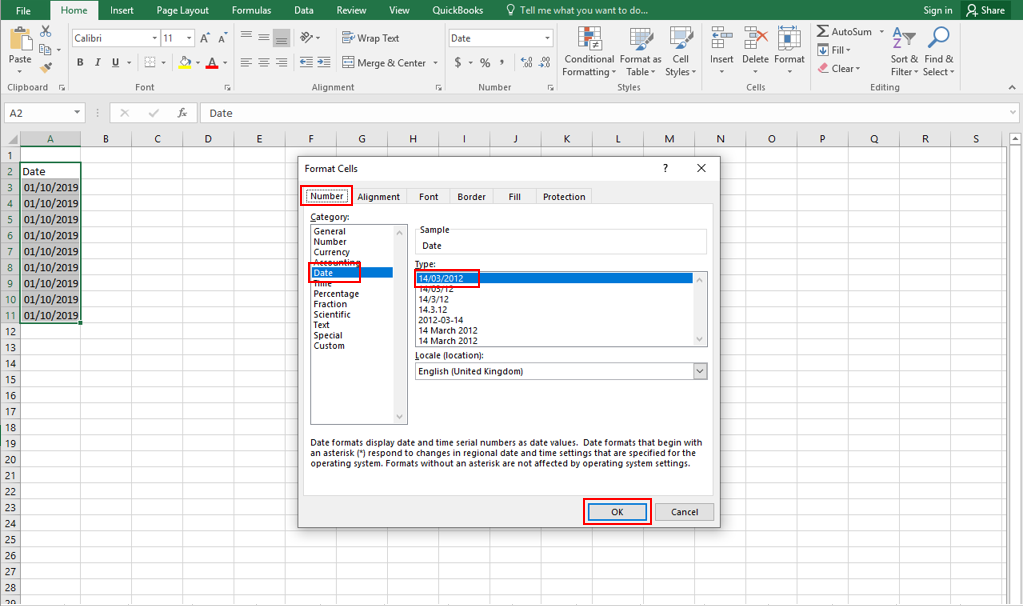 Solved: Quickbooks doesn't support date format for my banking CSV file