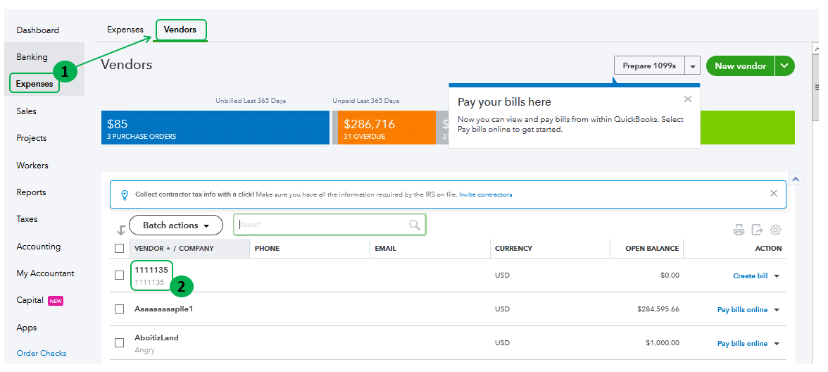 Solved: Accounts in Bank Deposit window