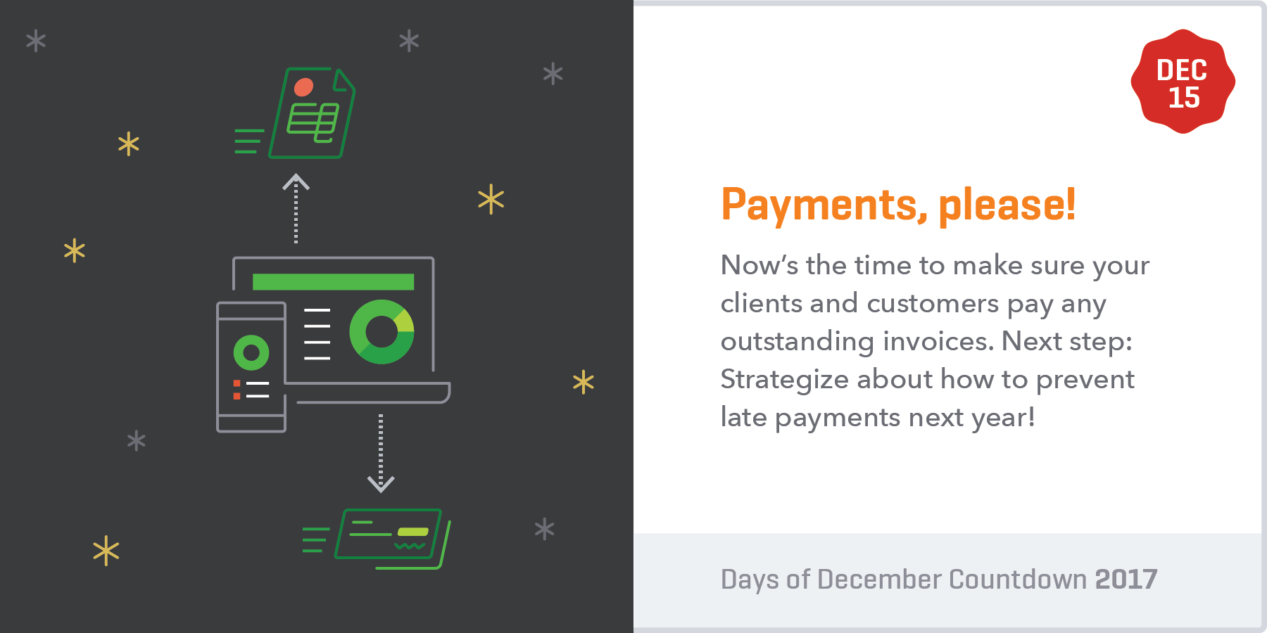 December 2017 Countdown: 16 Days to Go!