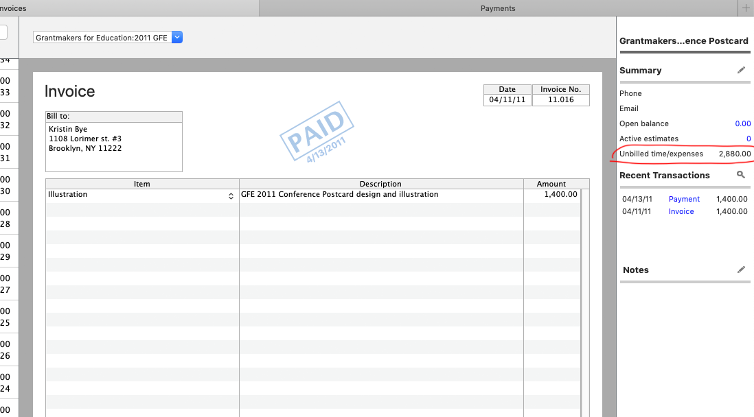 Is there a way to mark unbilled time/expense as billed? We use the time ...