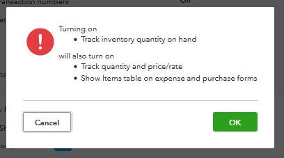 Track Inventory Quantity on Hand - Only!