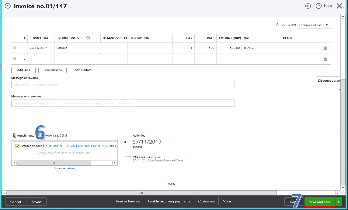 Solved: Can I change the invoice delivery address header to read work address and set the ...