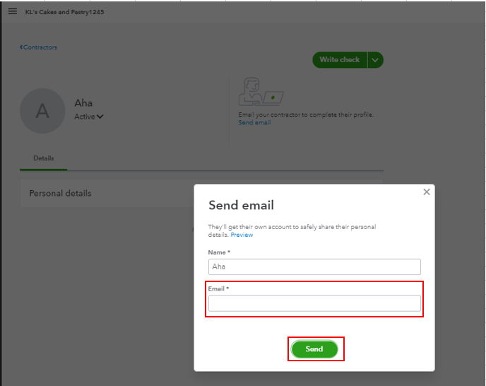Can you invite existing contractors to enter their W9 tax information ...