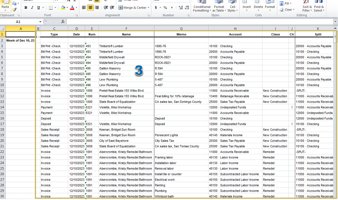 Subtotals on custom reports
