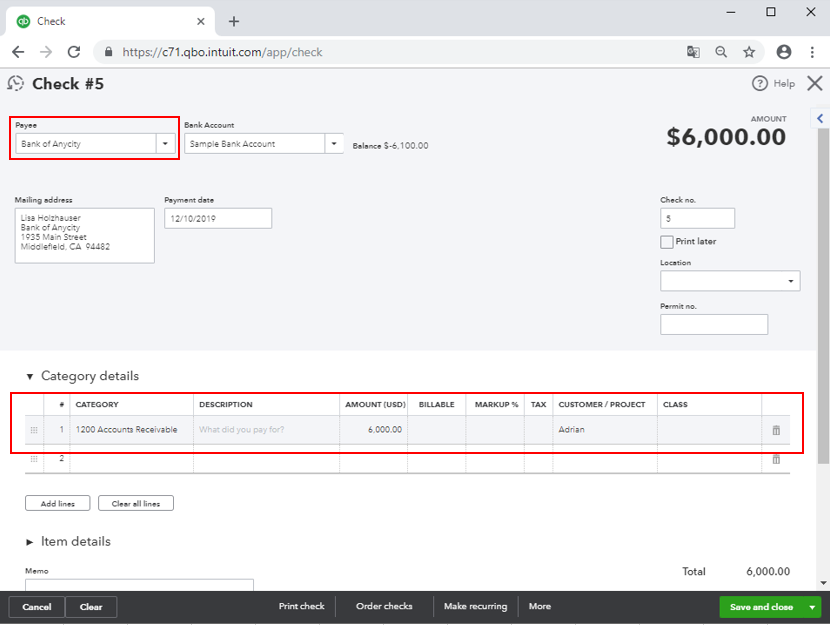 Solved: I created a credit memo for a refund, then issued a check for ...