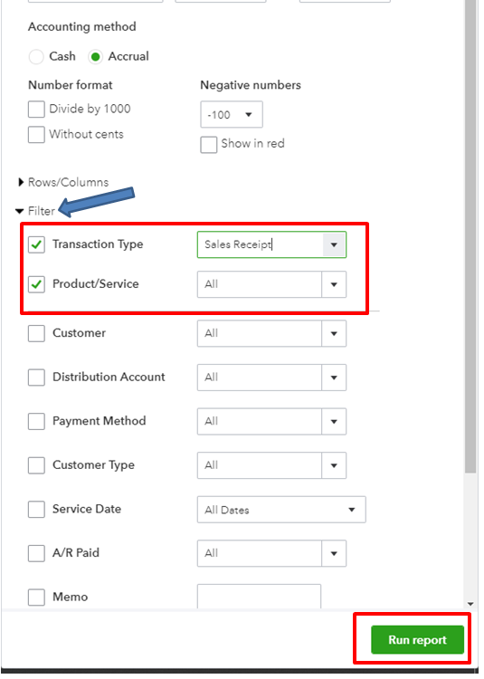 Solved: Report by Customer with serivice/product listed?