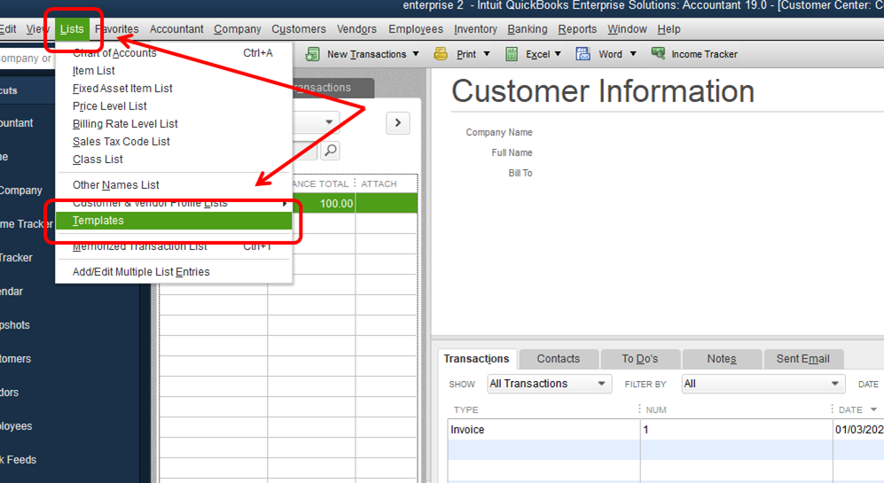 how to create tax inclusive invoice in QB Enterprise 13.0