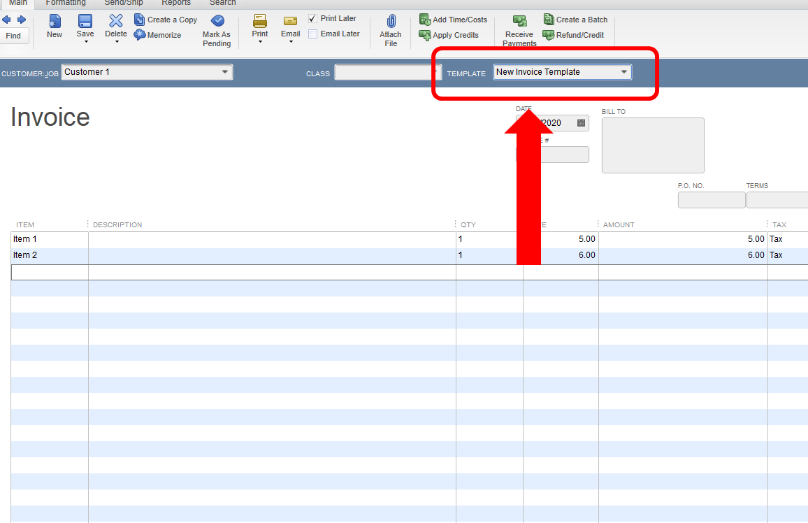 how to create tax inclusive invoice in QB Enterprise 13.0