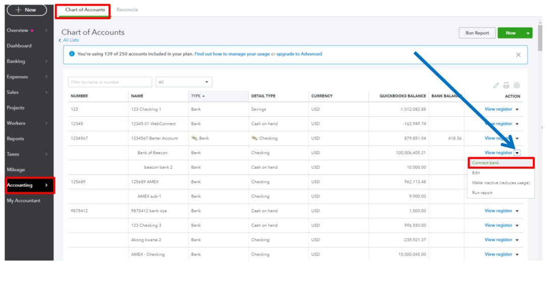 Connect multiple American Express Business accounts