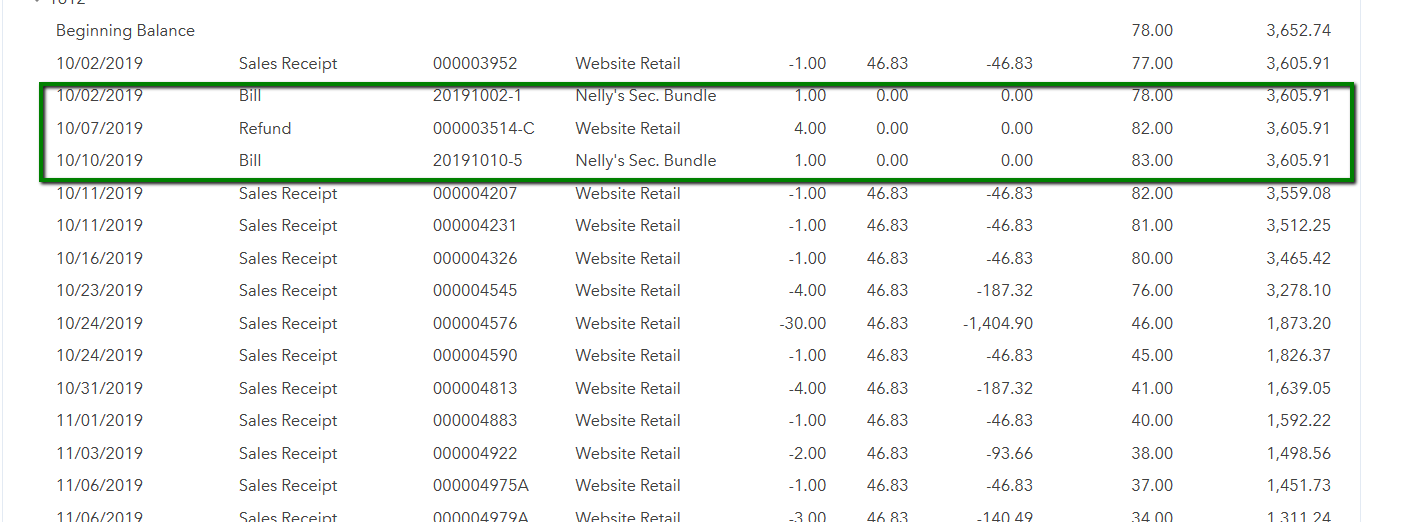 Refund Showing as Negative Amount In COGS, resulting in a $0 COGS in ...