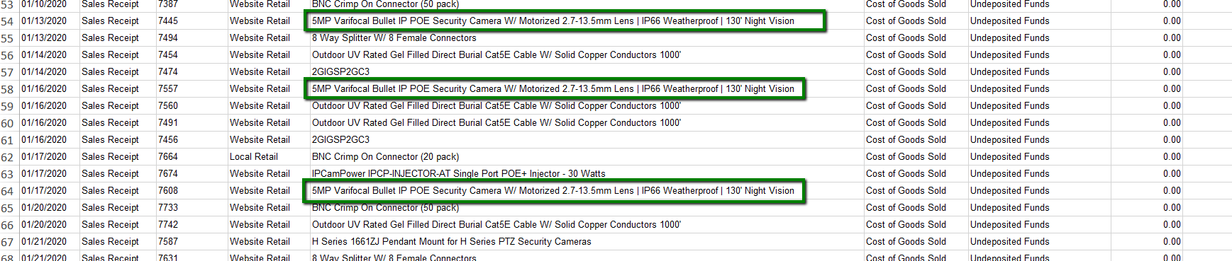 Refund Showing as Negative Amount In COGS, resulting in a $0 COGS in ...