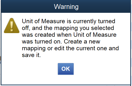 Solved: Problem Importing Inventory Items
