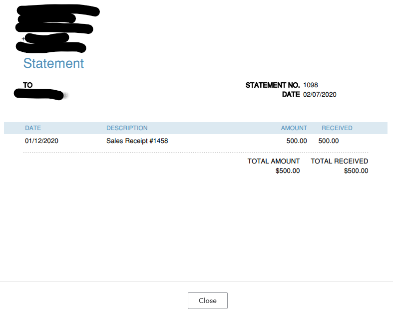 In the Custom Statement (Custom Form Styles), There is only 7 columns ...