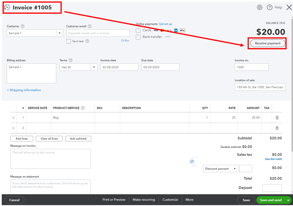 Solved: Unapplied Cash Payment Income