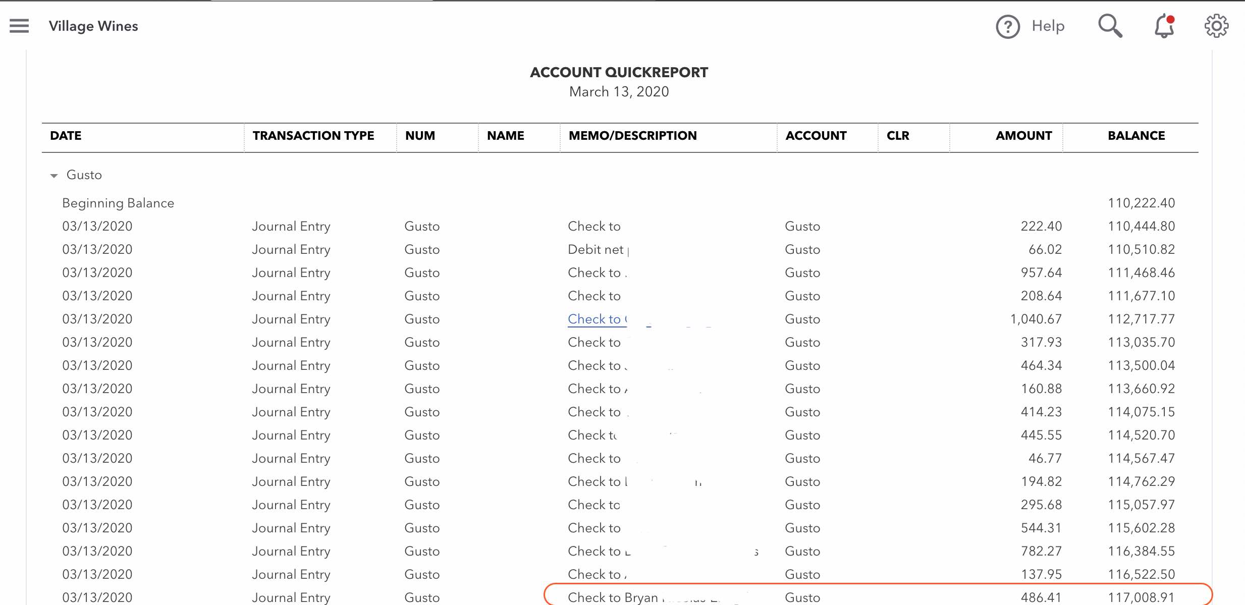 Solved: Matching downloaded transaction to a journal entry