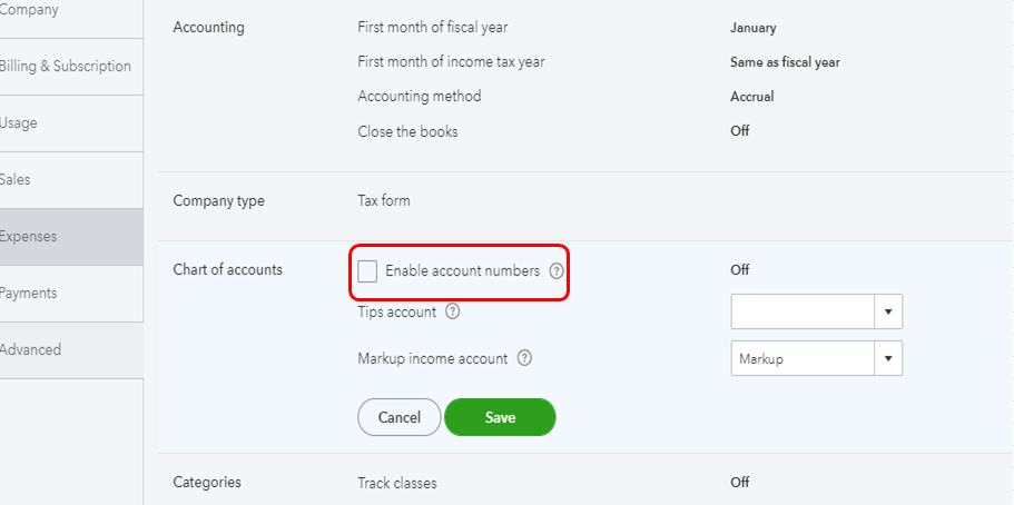 Can I hide account numbers on Customized Financial Statements?