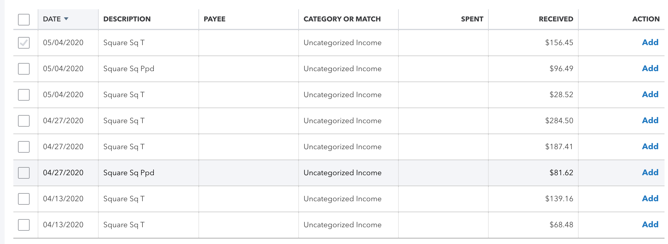 Solved: Match Deposit to multiple bank transactions