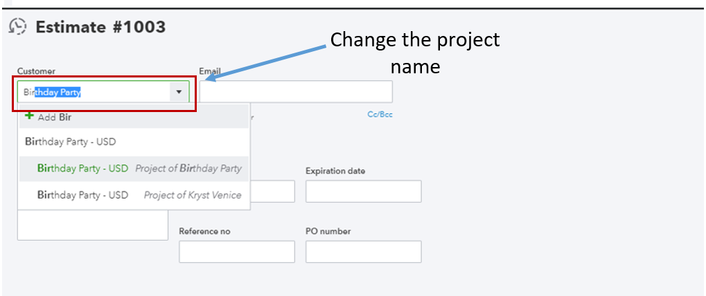 Solved: How to move transactions linked to each other to a new project