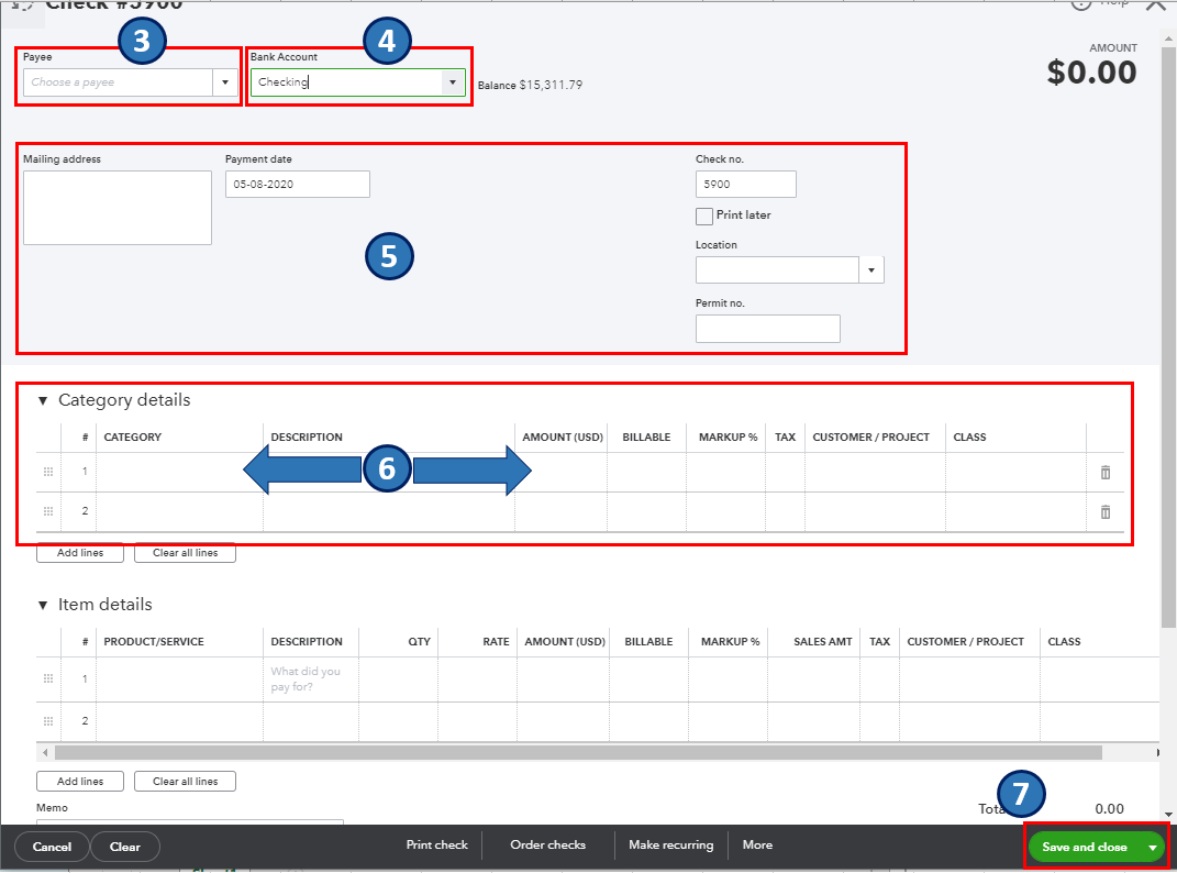 Solved: How do I record online payment?