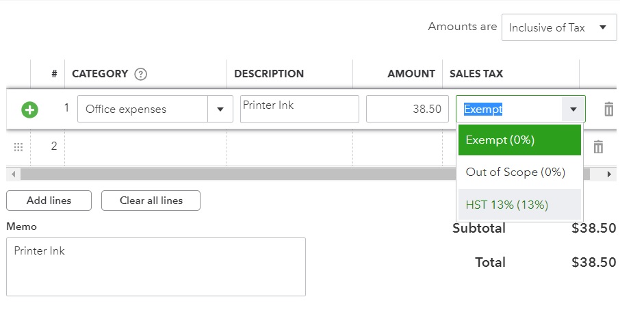 I charge HST for my business. When I buy supplies for my business, do I ...