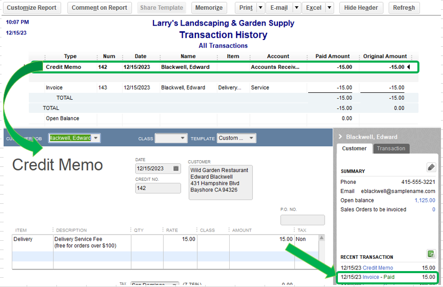 Solved: Convert receivable to a loan