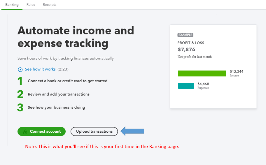 Can you manually add a bank account
