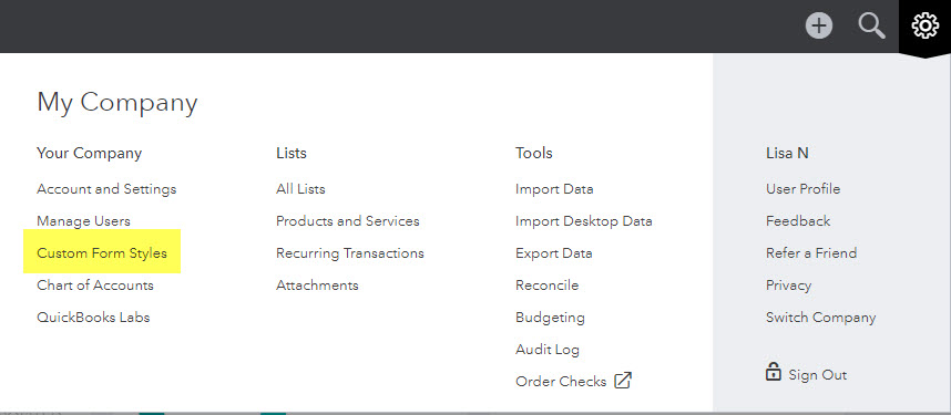 Solved: Importing Custom Invoice Templates into QuickBooks Online