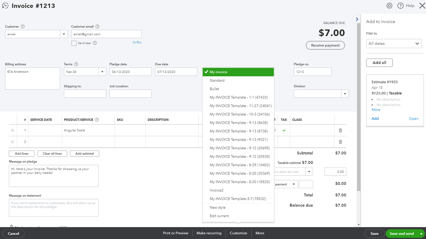 Memorized transactions type "invoice" migrated as "pledge", can this be ...