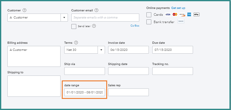 Solved: Is there a way to enter a date range rather than a single date ...