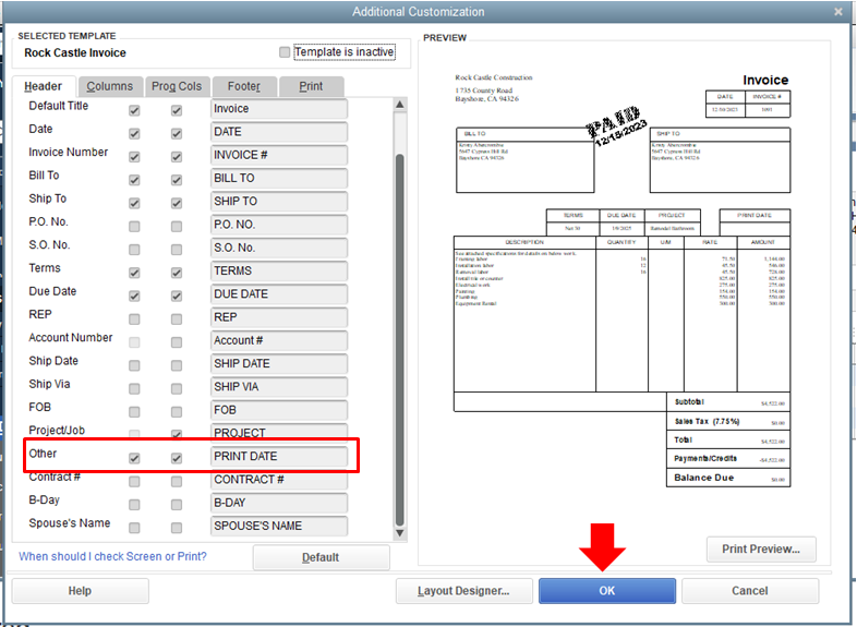 Solved: how to set default date and time on invoicing/sale receipt when ...