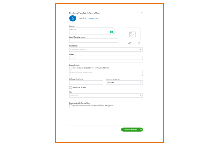 In QBO is there a way to set up automatic late fees on an invoice? I have a client that charges ...