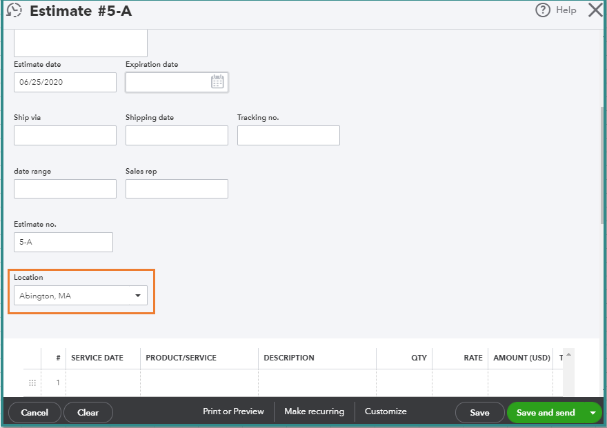 Solved: Trying to set up 2 Invoice Templates with different addresses...