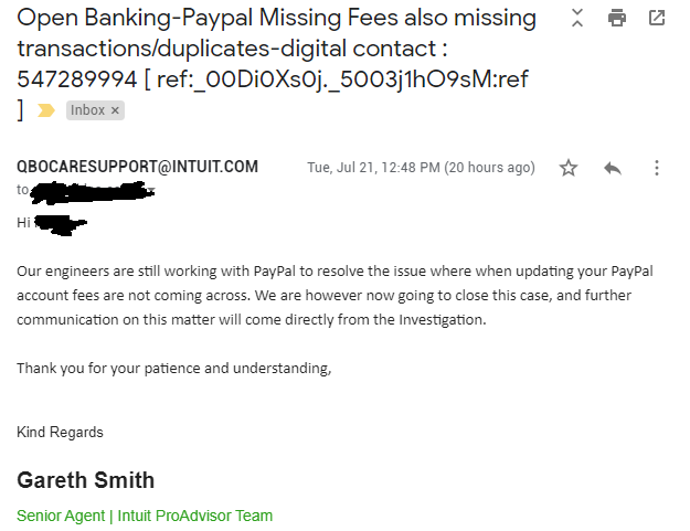 Paypal Open Banking is completely broken, support don't want to know