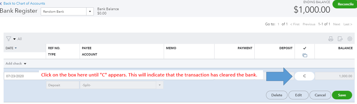 Credit Card Refund is sitting in undeposited funds and not matching ...