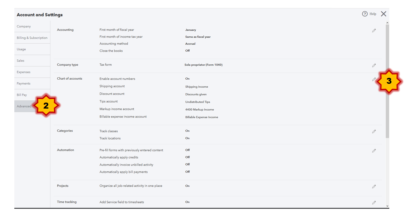 I cant see account numbers
