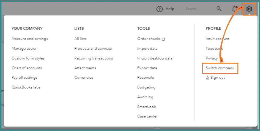 How do you add another company to my quickbooks