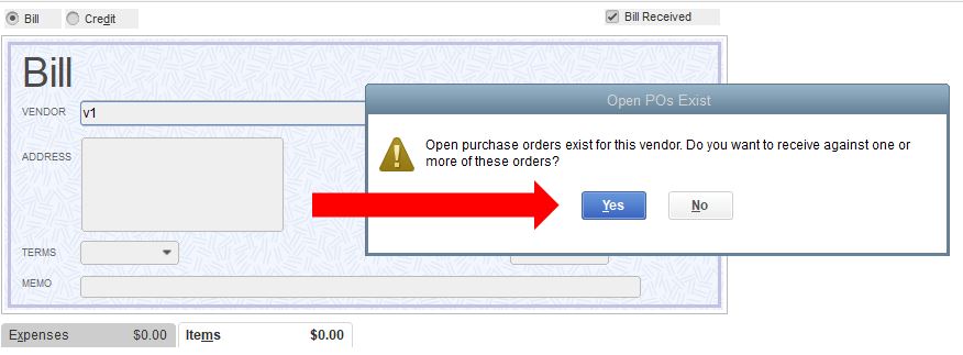 Solved: Creating a single bill from multiple purchase orde...